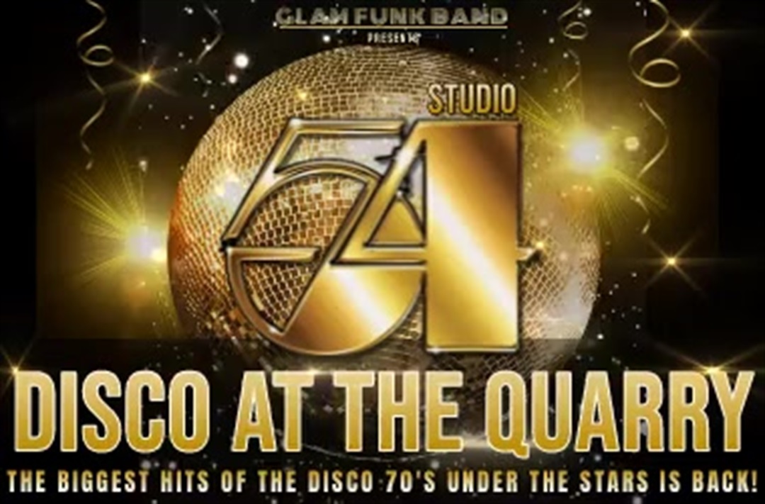 SOLD OUT - Studio 54! Disco Under the Stars -- Glam Funk Band